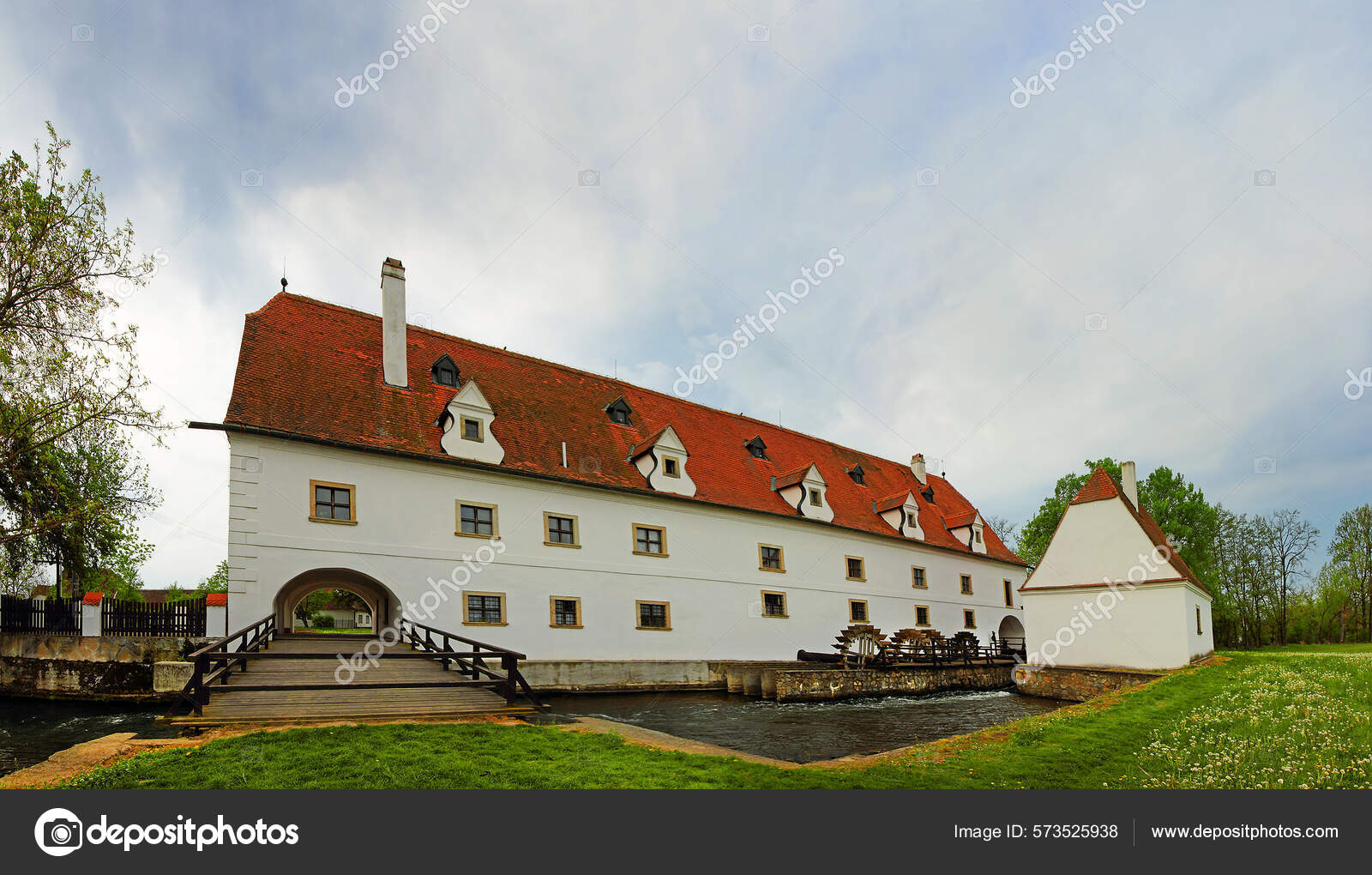 Old Renaissance Water Mill Slup National Cultural Monument Czech ...