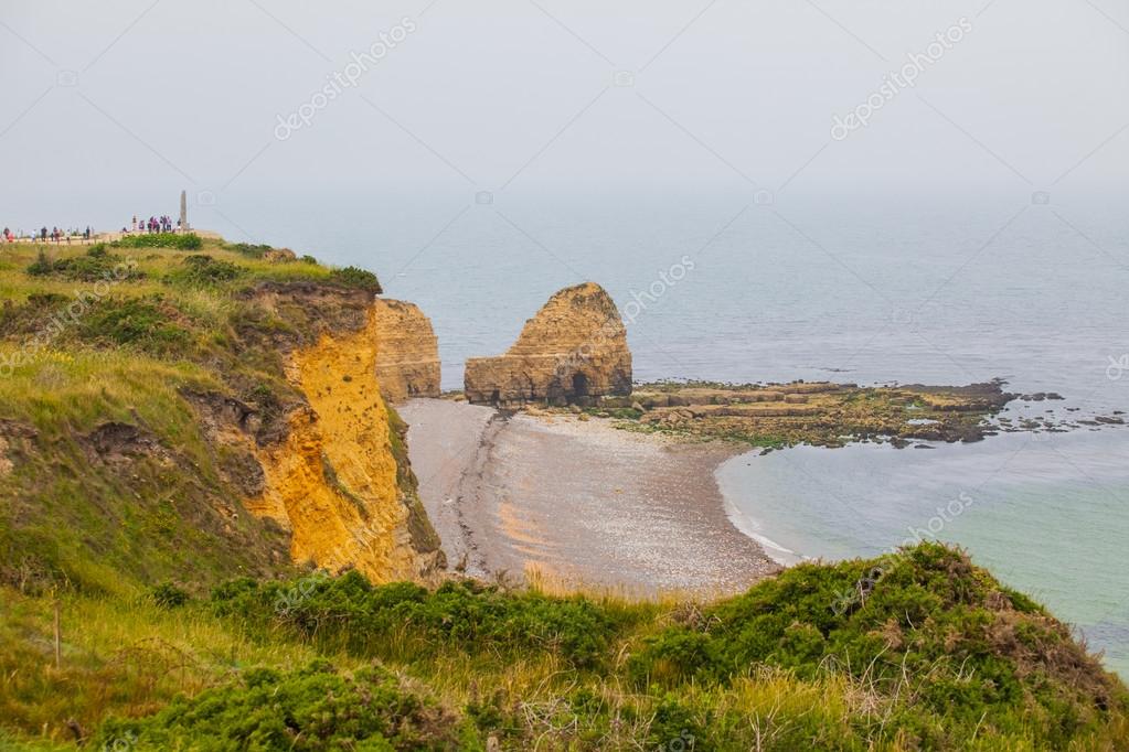 Omaha Beach is one of the five Landing beaches in the Normandy l ...