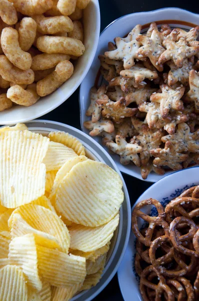 Salty snacks Stock Photos, Royalty Free Salty snacks Images | Depositphotos