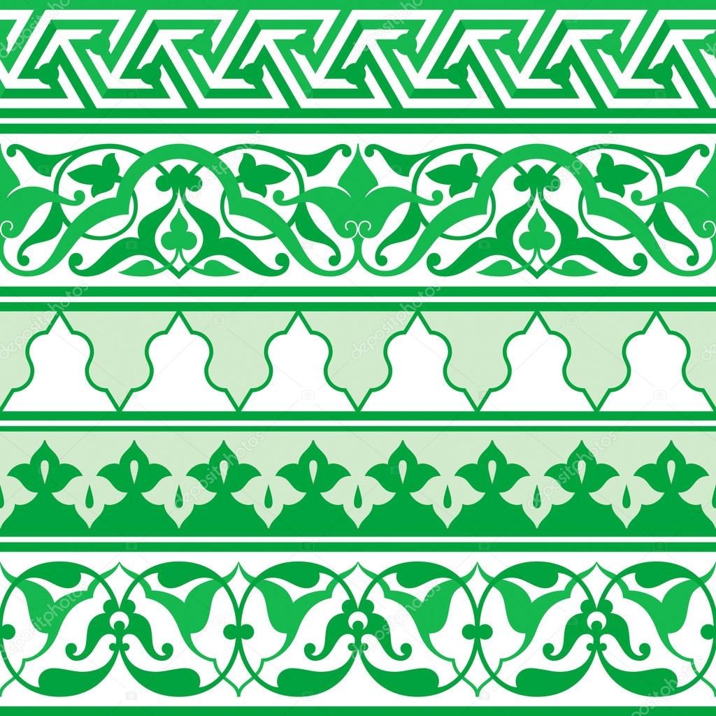 Arabic oriental ornament — Stock Vector © barracudastudio #40888831