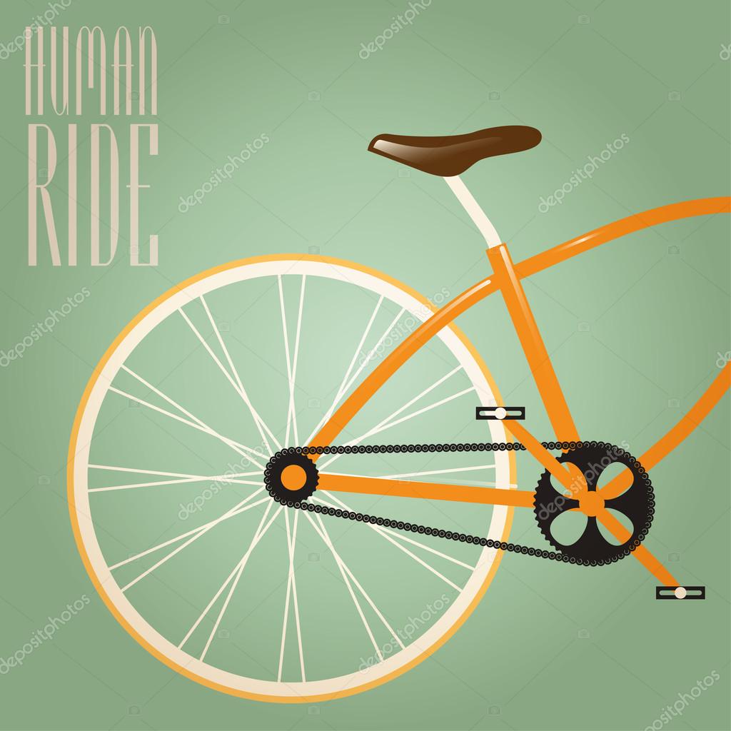 Retro bicycle card design Stock Vector Image by ©wimstock #39544057