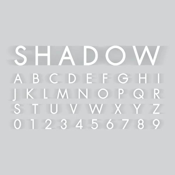 Alphabetic fonts and numbers — Stock Vector © wimstock #75126261