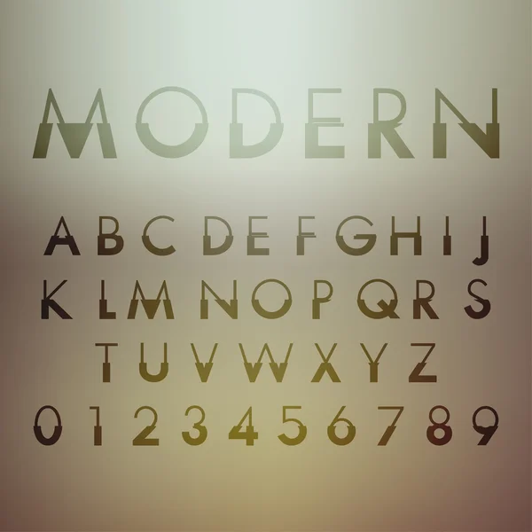 Alphabetic fonts and numbers Stock Vector Image by ©wimstock #46947943