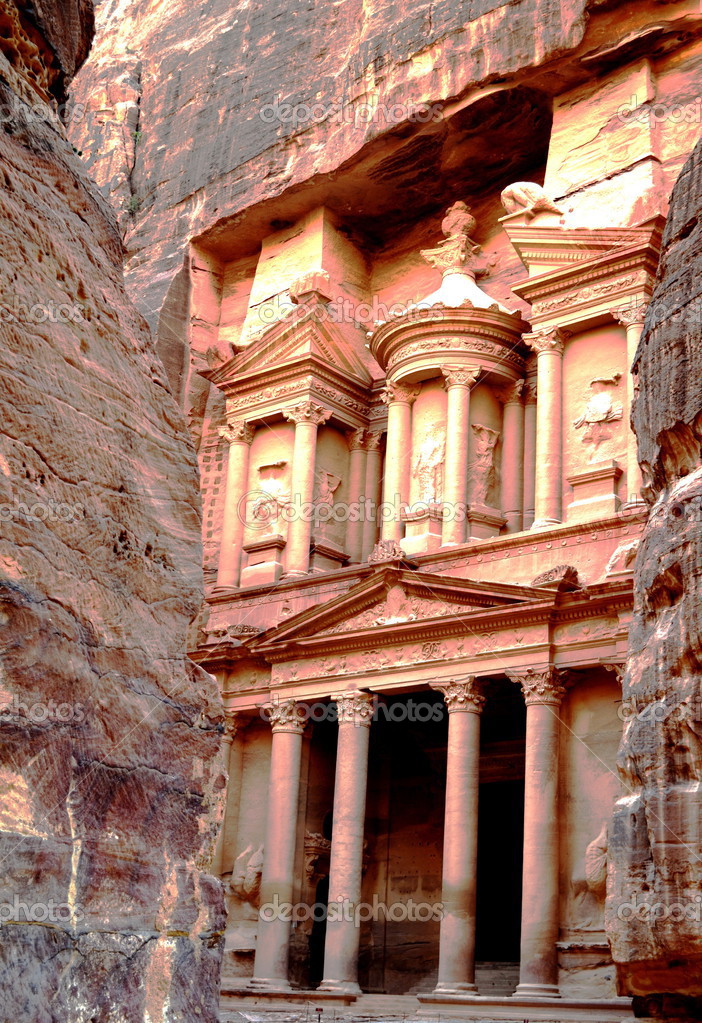 City, Petra, canyon, ancient civilization, Jordan, mountains, temples ...