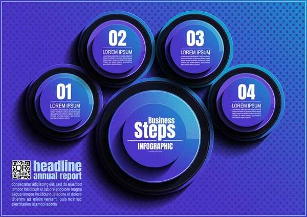 Infographic Business Data Process Chart Design Template Presentation ...