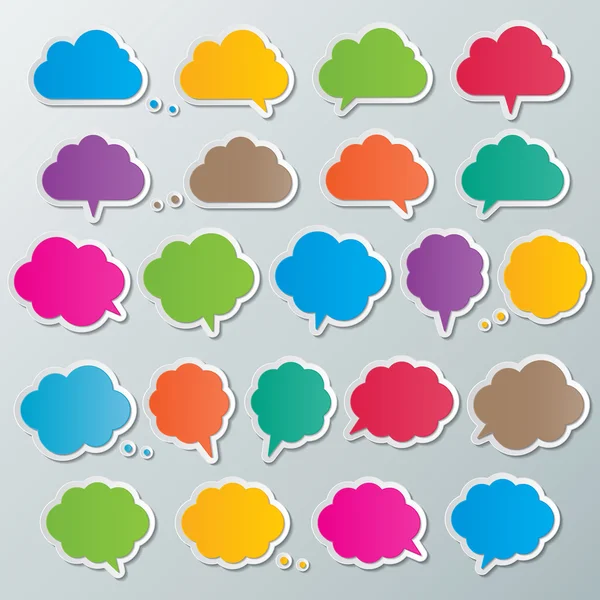 Speaking cloud Vector Images, Royalty-free Speaking cloud Vectors ...