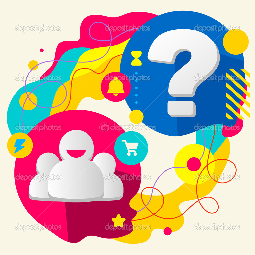 People team and question mark Stock Vector by ©wowomnom 45012339