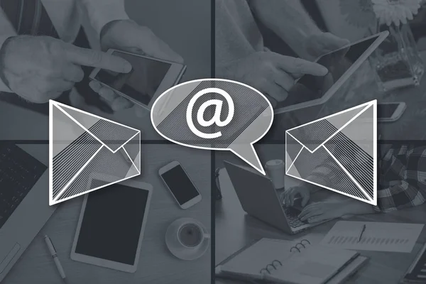 Email communication Stock Photos, Royalty Free Email communication ...