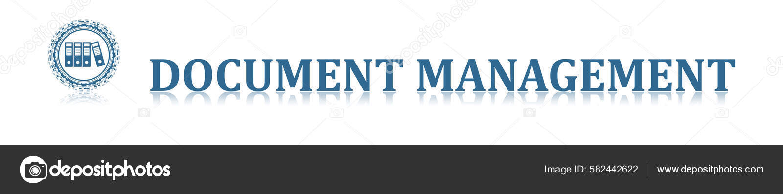 Illustration Document Management Concept — Stock Photo © thodonal ...