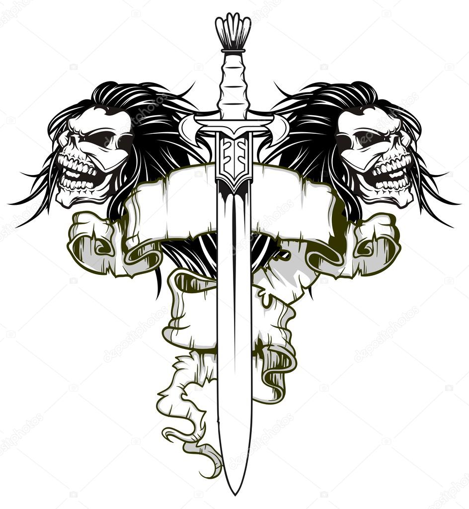 Evil Sword Stock Illustration Illustration Of Legendary Knights Of The ...