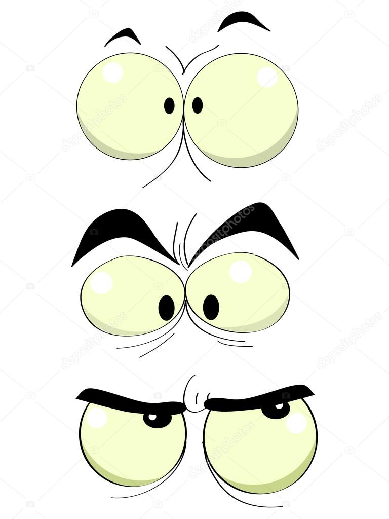 Cartoon Funny Eyes — Stock Photo © salvatore70_2000 #40082927