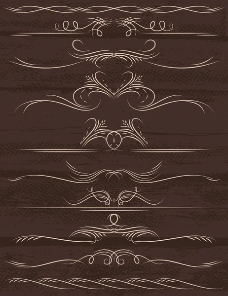 Decorative rule Vector Art Stock Images | Depositphotos