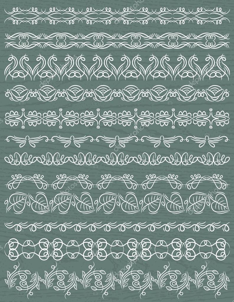 Set of Lace Paper with flower, vector Stock Vector Image by ©sunnyfrog ...