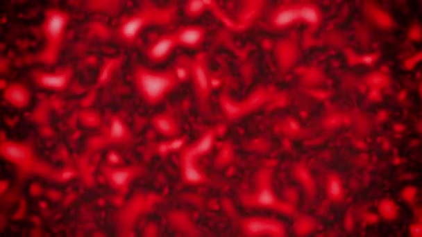 Looping Creepy Dark Red Curvy Waves Animated Horror Background — Stock ...