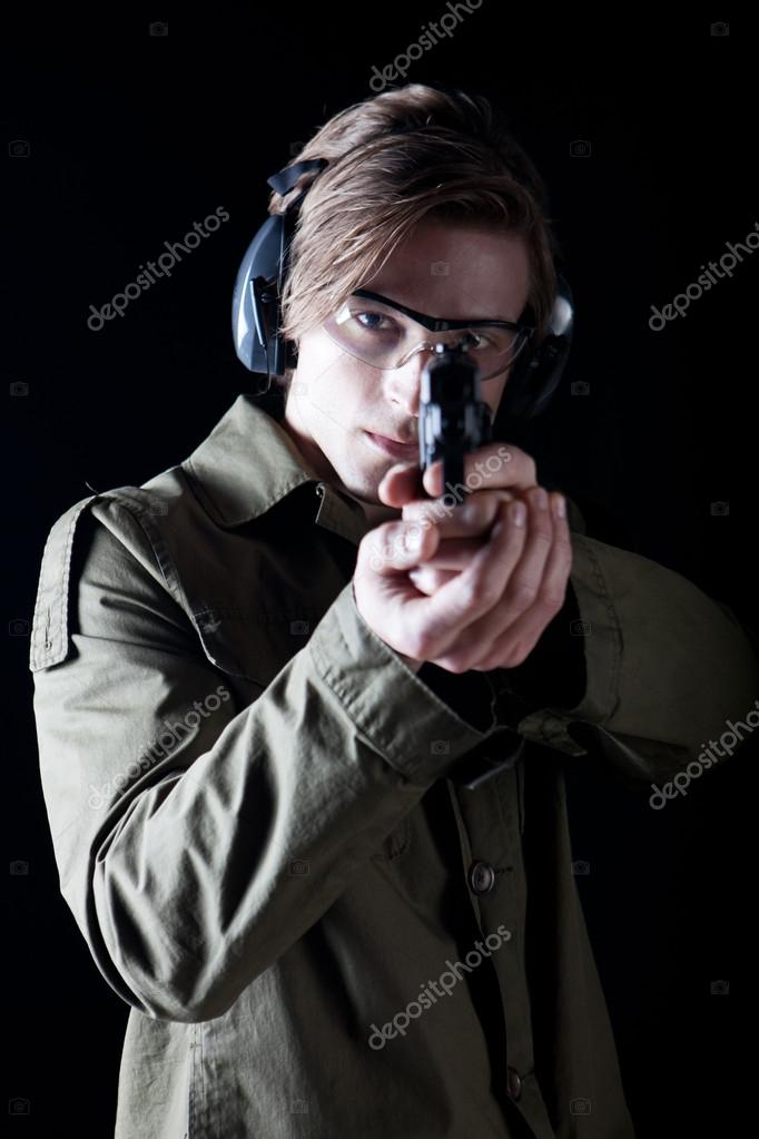 Man gun Stock Photo by ©phase4studios 42833731