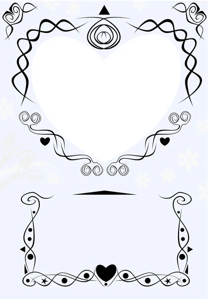 템플릿 마음 프레임 Vector Art Stock Images | Depositphotos