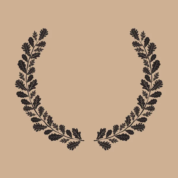 Oak tree heraldry Vector Art Stock Images | Depositphotos