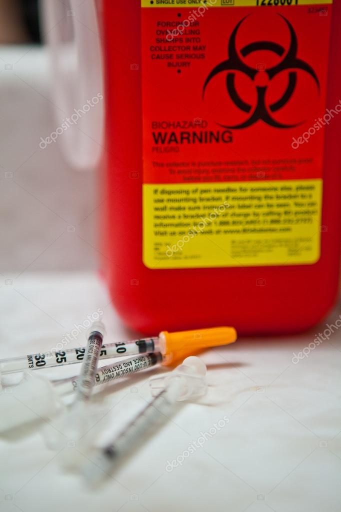 Biohazard Container — Stock Photo © derek@hatfielddesign.com #46405699