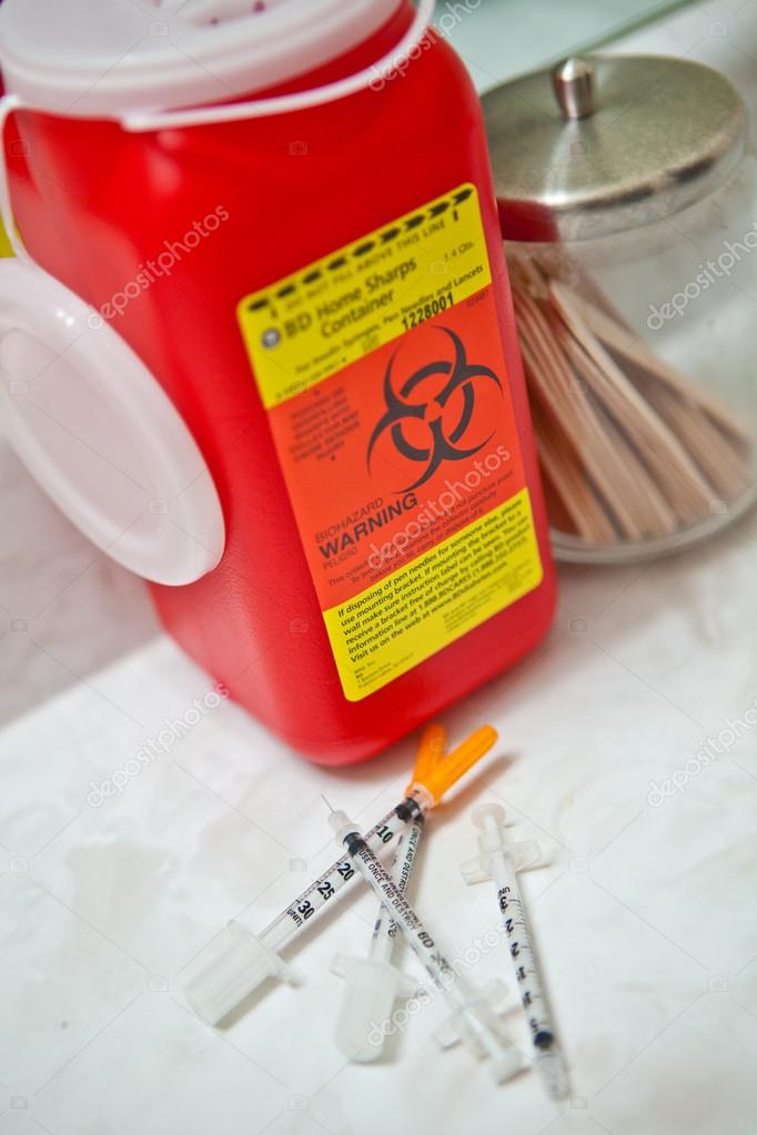 Biohazard Container — Stock Photo © derek@hatfielddesign.com #46405725