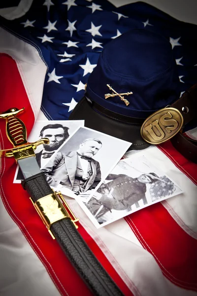 Civil War Items Union — Stock Photo © derek@hatfielddesign.com #46477255