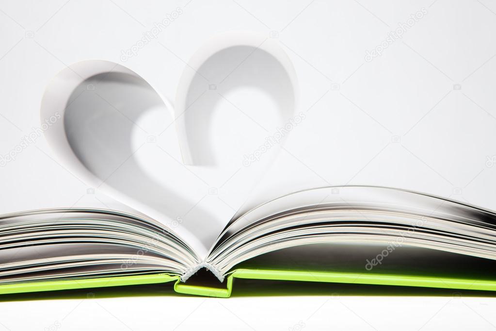 Book Heart — Stock Photo © derek@hatfielddesign.com #46474759