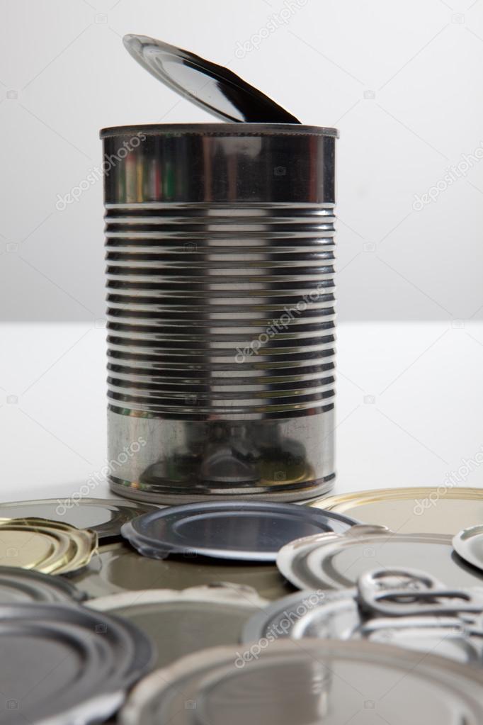 Can Lids — Stock Photo © derek@hatfielddesign.com #46475521