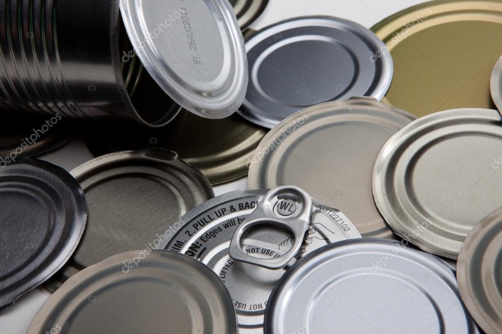 Can Lids — Stock Photo © derek@hatfielddesign.com #46475589