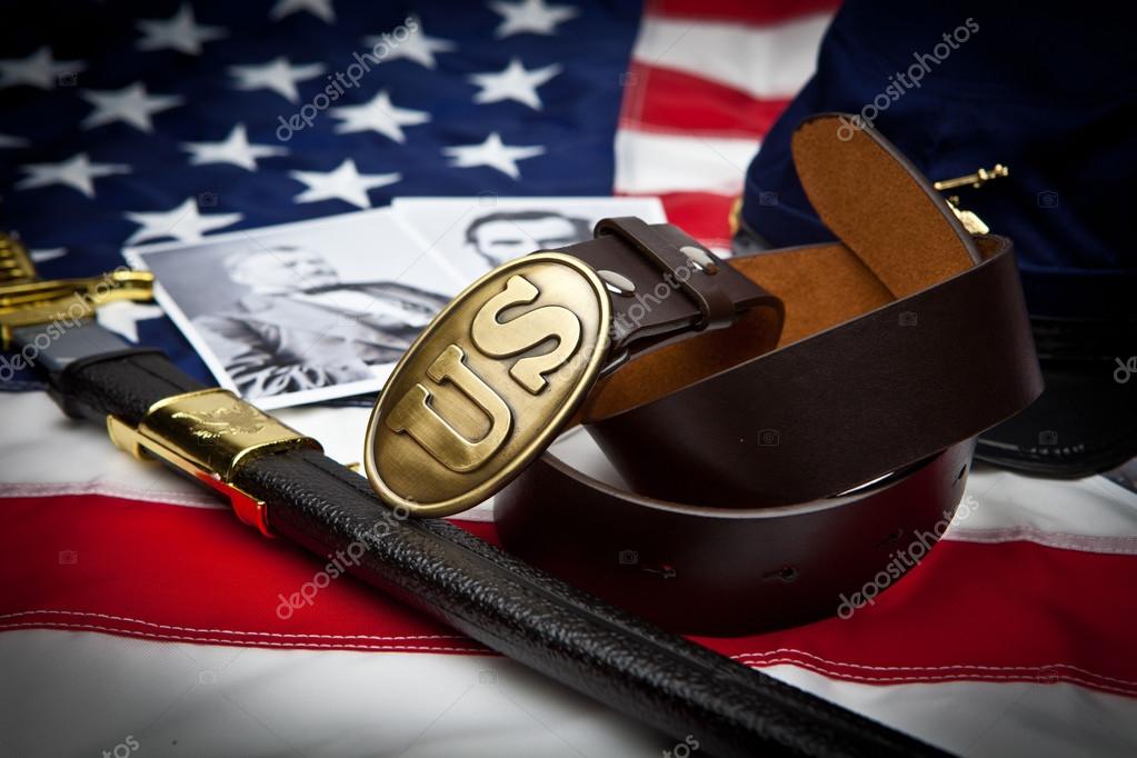 Civil War Items Union — Stock Photo © derek@hatfielddesign.com #46477255