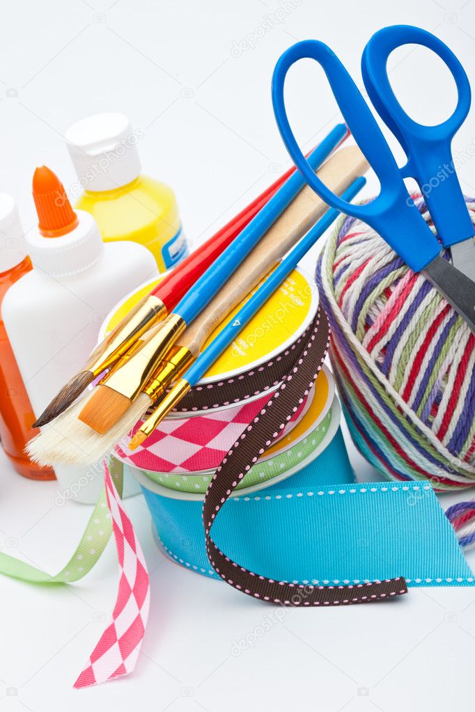 Craft Supplies — Stock Photo © derek@hatfielddesign.com #46480115