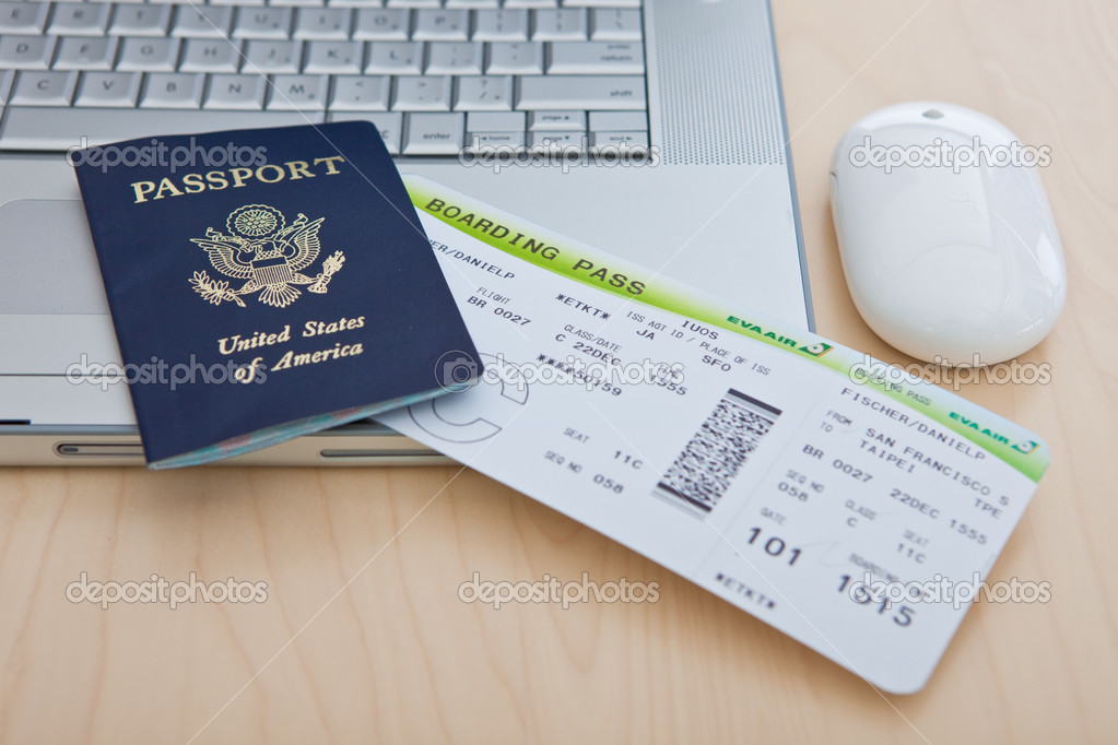 Passports and Boarding Pass Stock Photo by ©derek@hatfielddesign.com ...