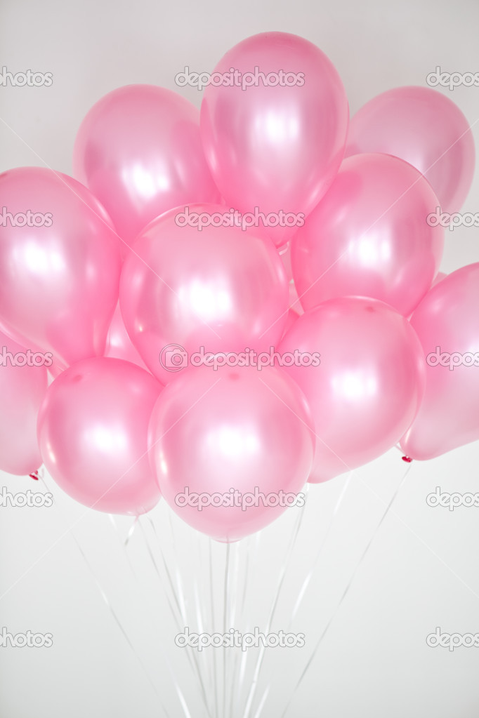 Pink Balloons — Stock Photo © derek@hatfielddesign.com #48265059