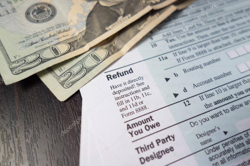 Tax Refund — Stock Photo © derek@hatfielddesign.com #48571949