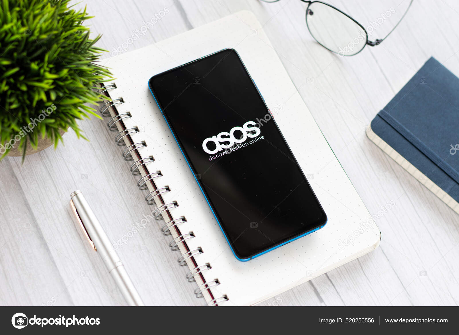 Assam India May 2021 Asos Com Logo Phone Screen Stock — Stock Editorial ...