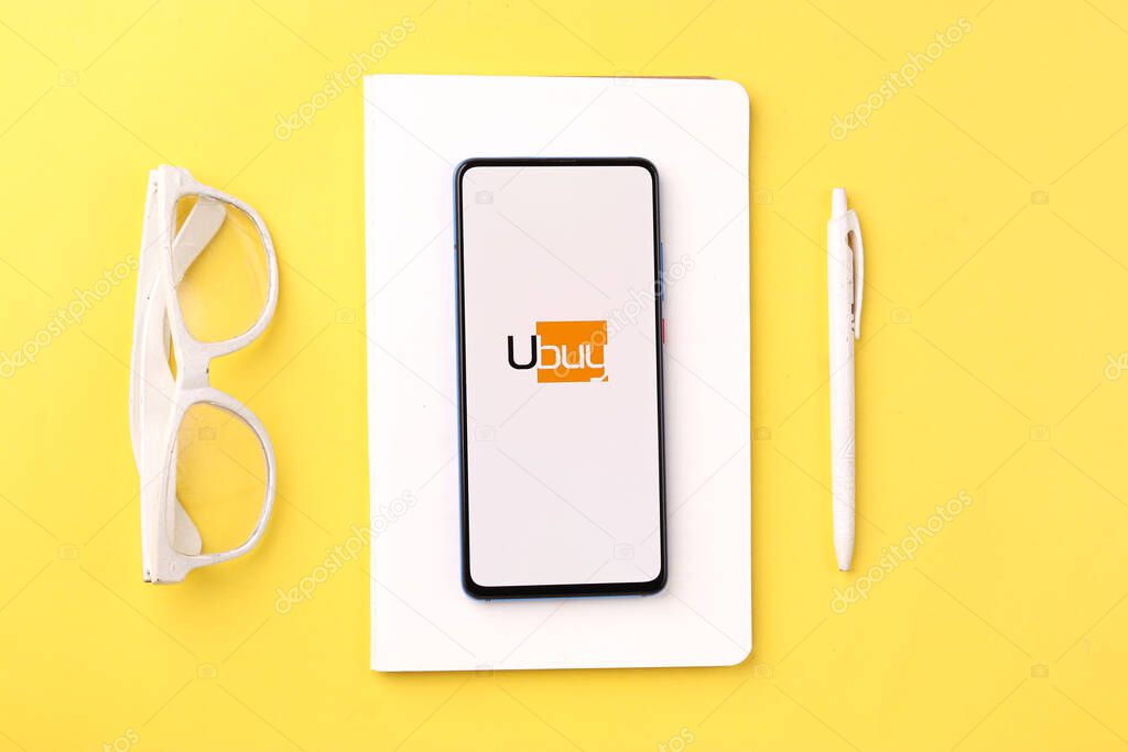 Assam, India - 18 de mayo de 2021: logotipo de Ubuy en la imagen de ...