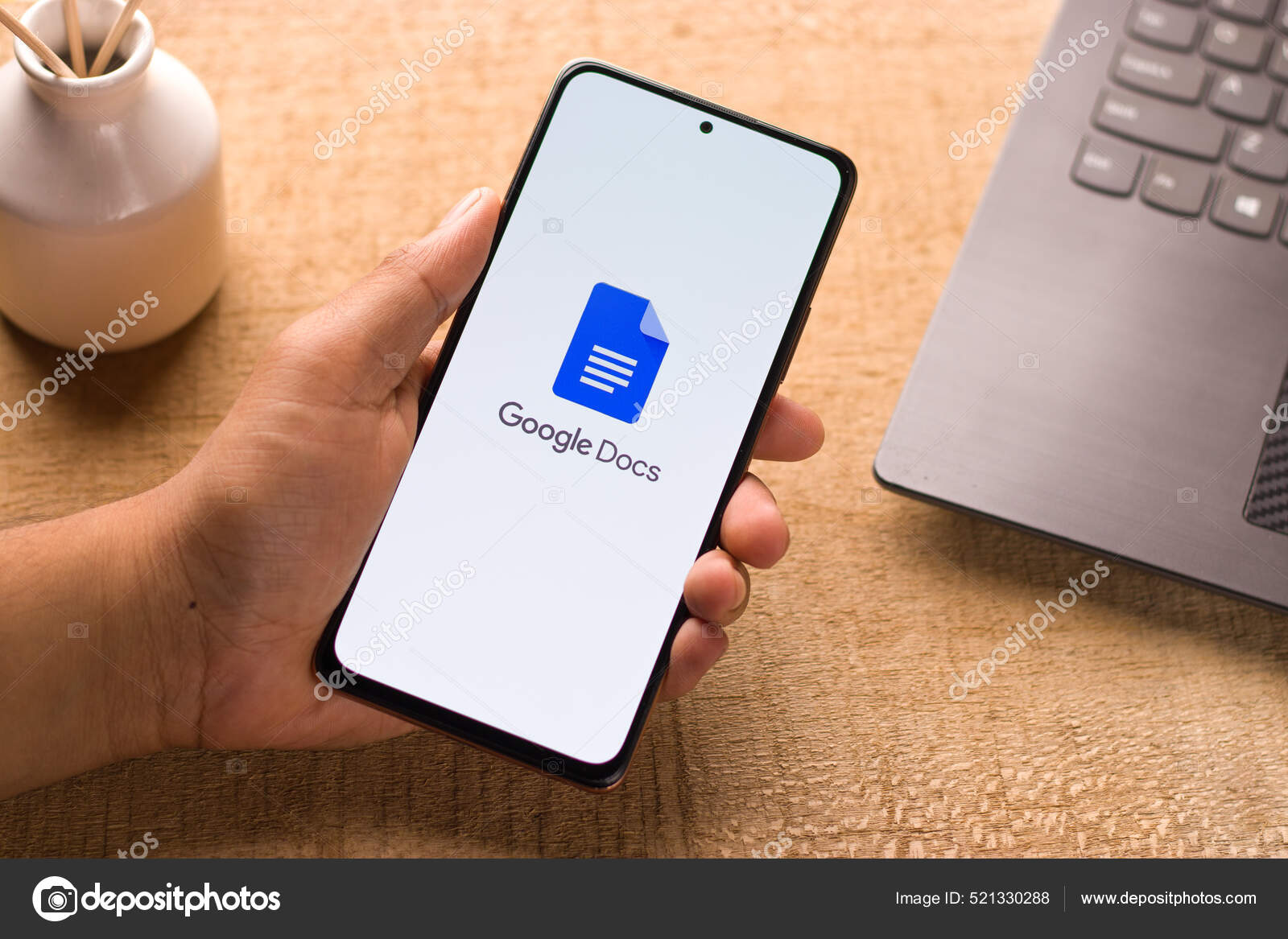 Assam India January 2021 Google Docs Logo Phone Screen Stock — Stock ...