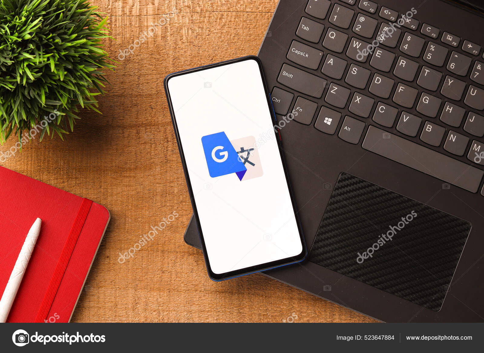 Assam India August 2021 Google Translate Logo Phone Screen Stock ...