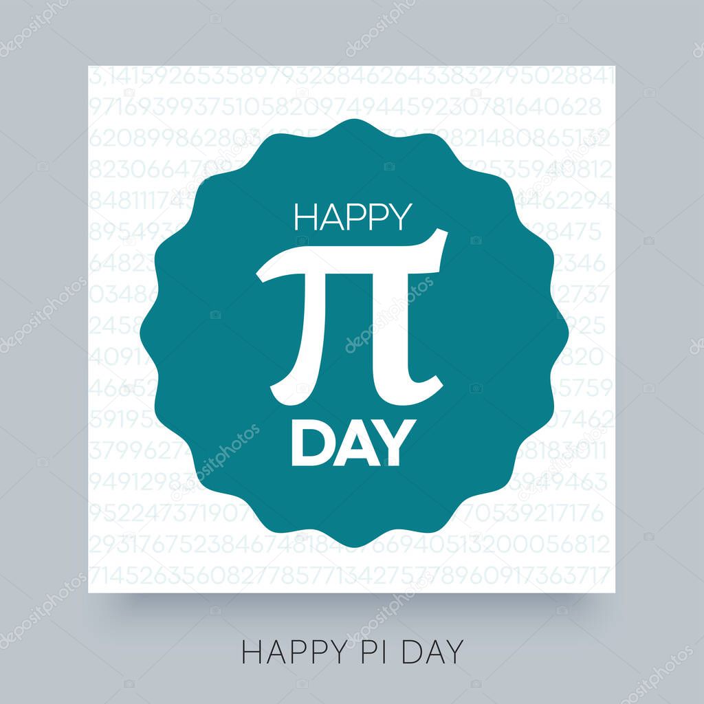 Día Internacional del Pi. 14 de marzo, número constante matemático ...