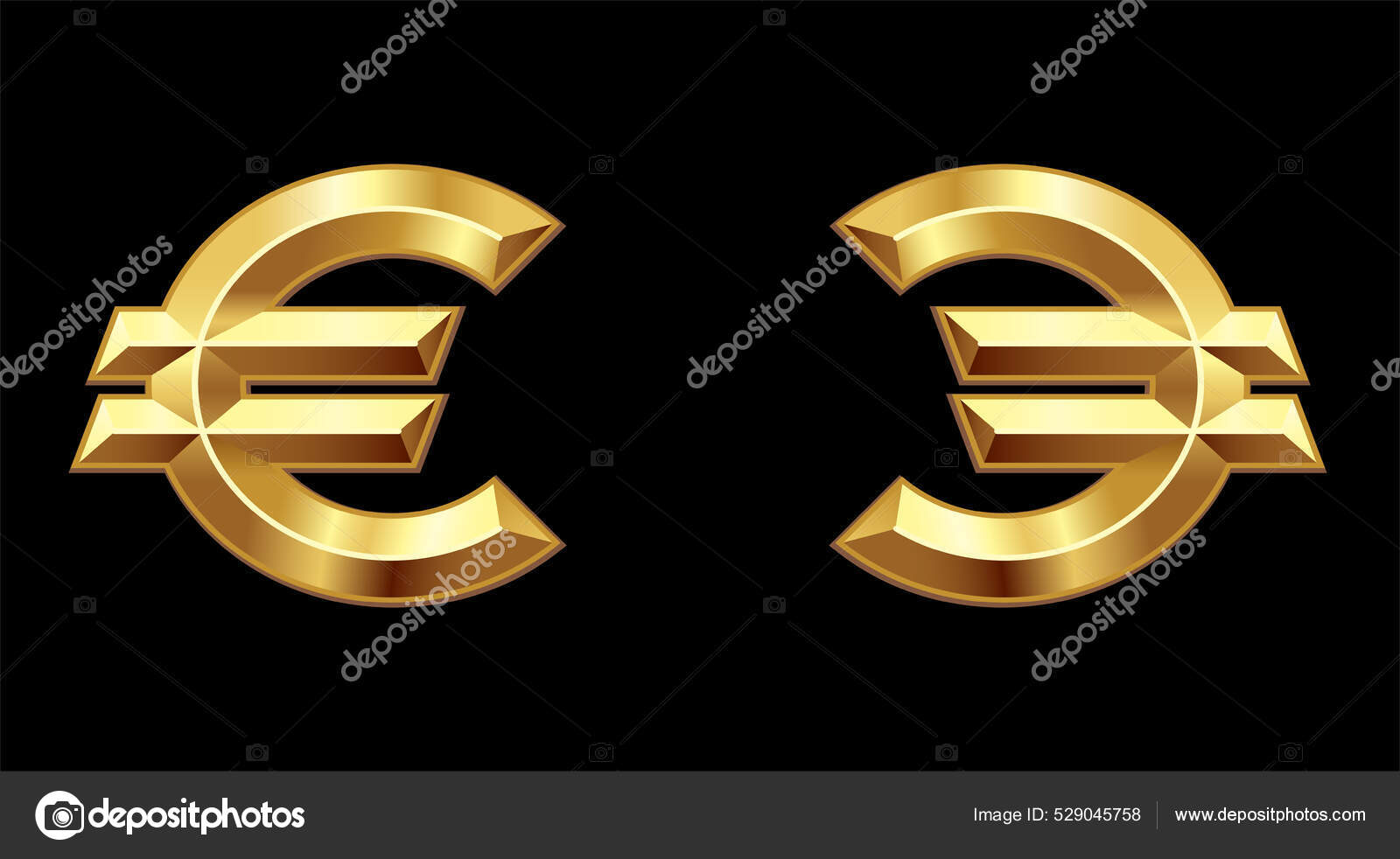 Webimages Euro Logos Black Background — Stock Photo © benburdayimzaten ...