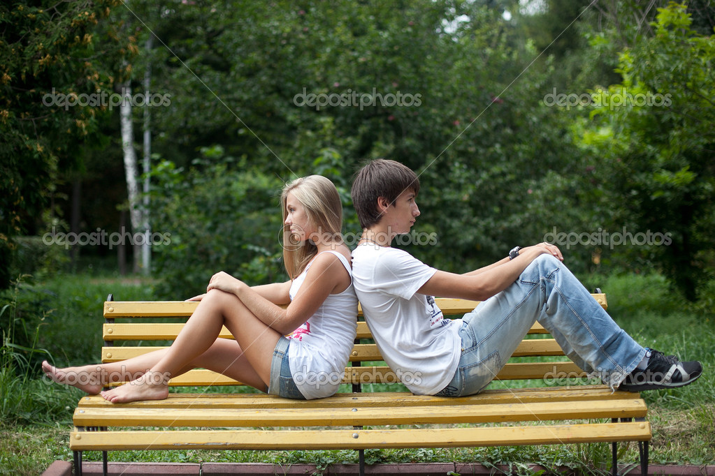 Back to back — Stock Photo © vasyashepella #40786445