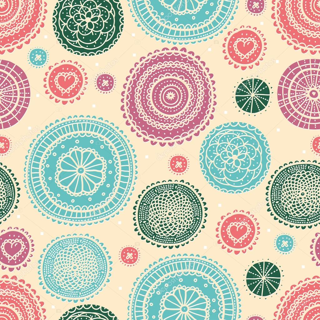 Ornate floral seamless texture Stock Vector Image by ©vyazovskaya #41556881