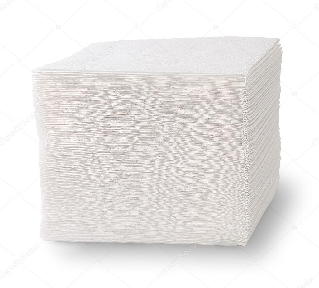 Stack Of Paper Napkins — Stock Photo © Cipariss #41096397