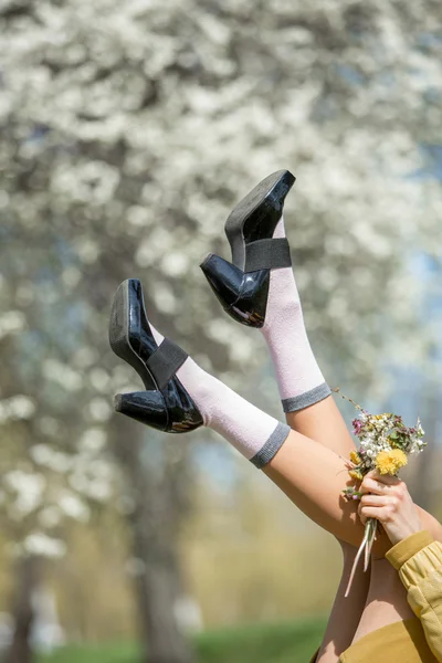 Sexy spring legs Stock Photo by ©HappyCity 44785073