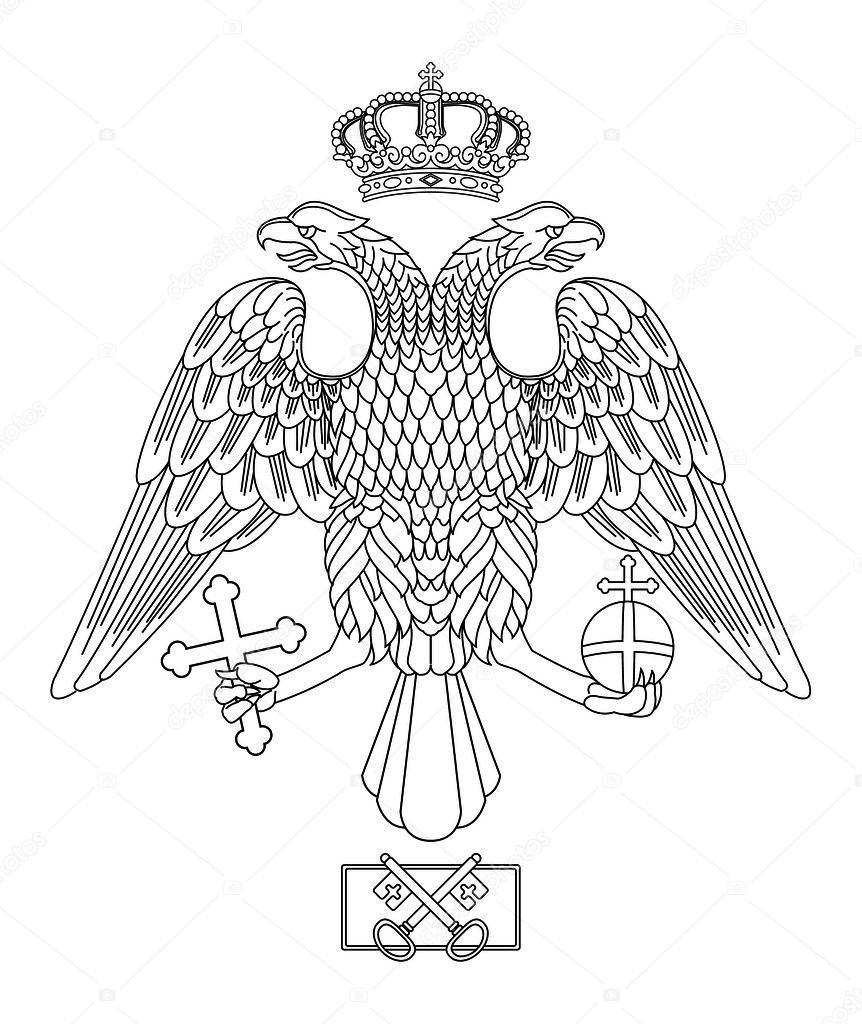 The two-headed eagle Stock Vector by ©Jofke 41685487