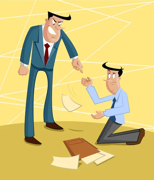 ᐈ Reprimand cartoon stock images, Royalty Free reprimand vectors ...