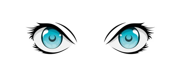 Excited Anime Eyes