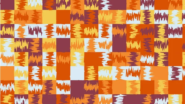 yellow and orange geometric pattern, seamless wallpaper for tile ...