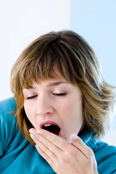 Yawning woman Stock Photo by ©eddiephotograph 5905493