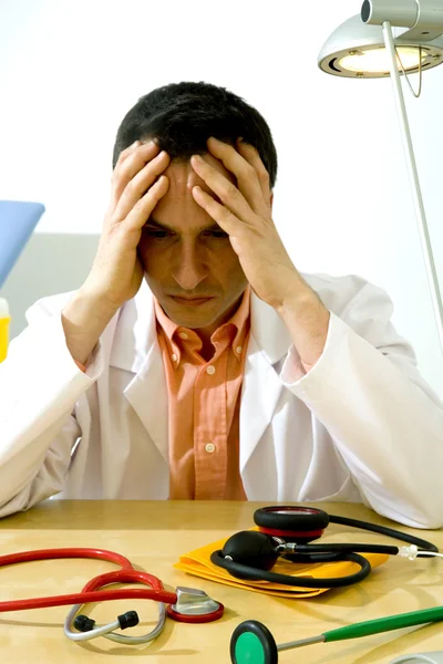 STRESSED DOCTOR - Stock Image - Everypixel