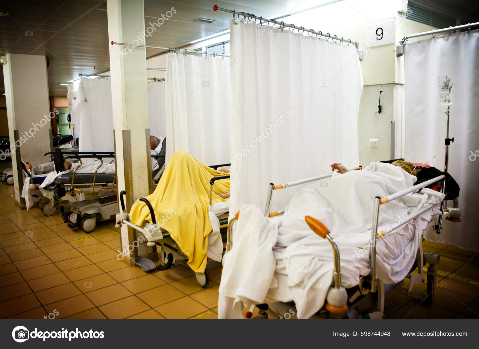 Emergency Hospital At Night