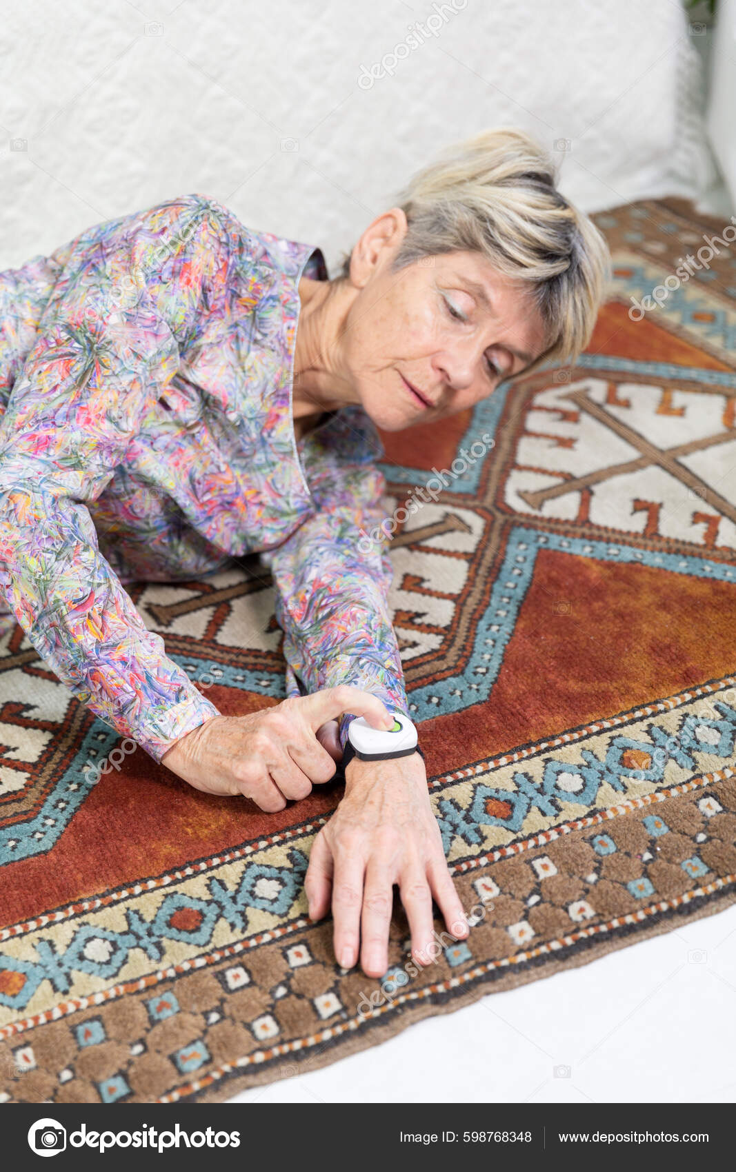 Life Alert Lady Falling Down